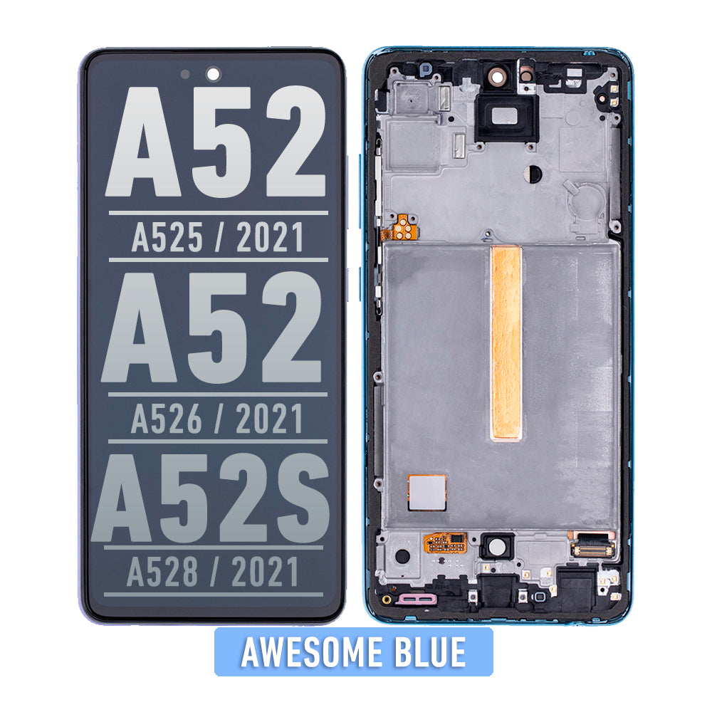 Samsung Galaxy A52 4G (A525 / 2021) LCD Screen Assembly Replacement Wi