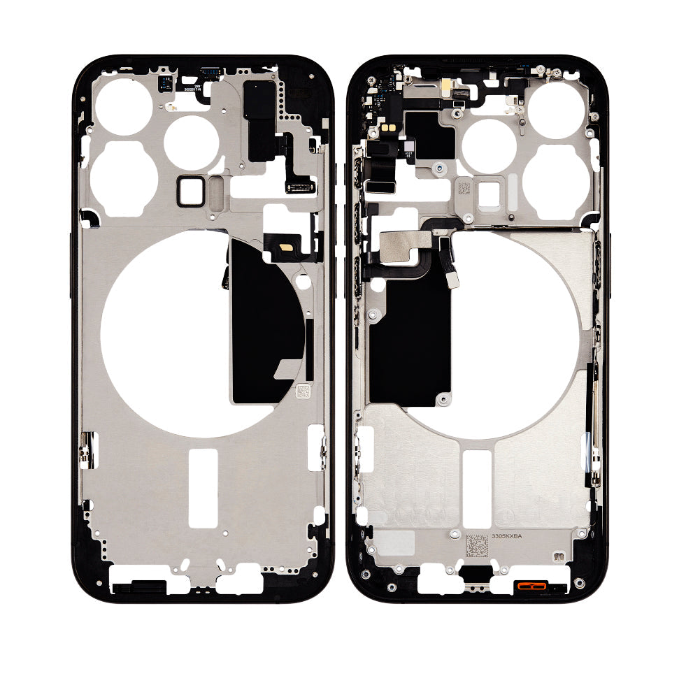 iPhone 15 Pro Mid-frame Housing With Power & Volume Button Replacement