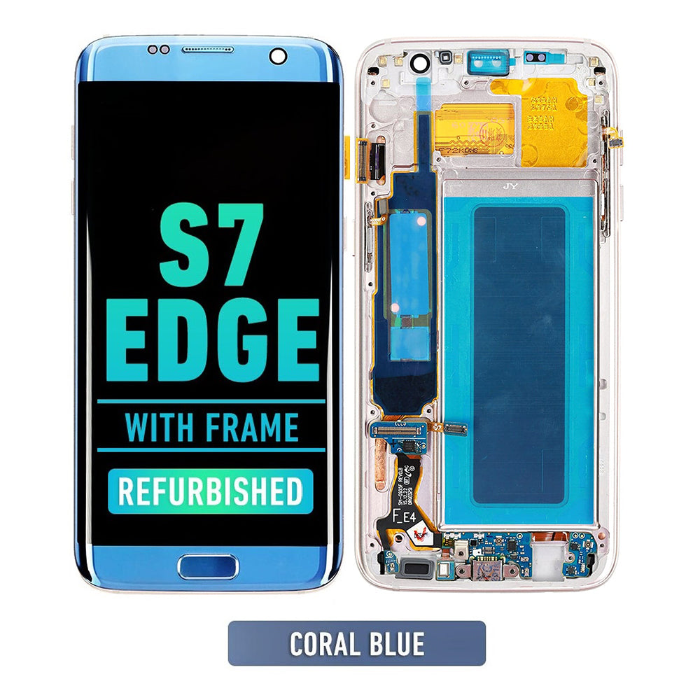 Samsung Galaxy S7 Edge OLED Screen Assembly Replacement With Frame (US