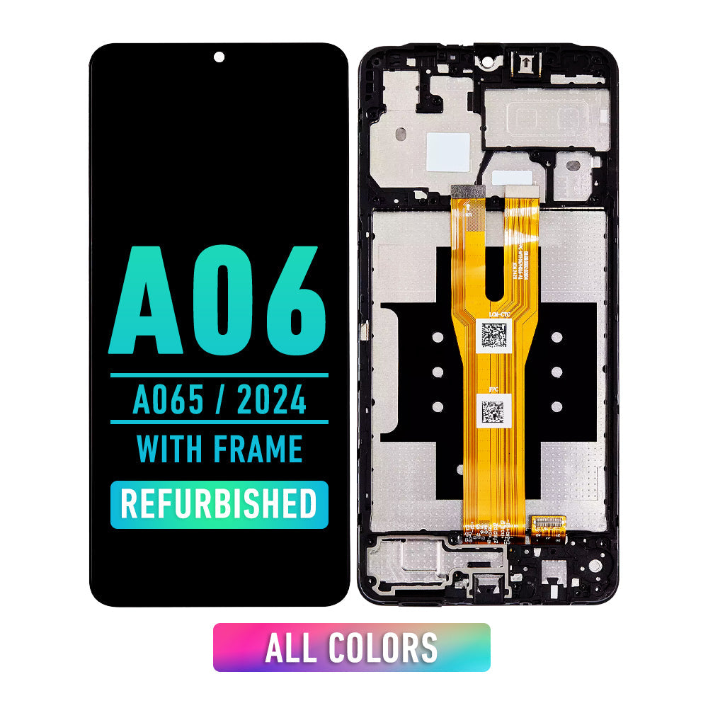 Samsung Galaxy A06 (A065 / 2024) LCD Screen Assembly Replacement With