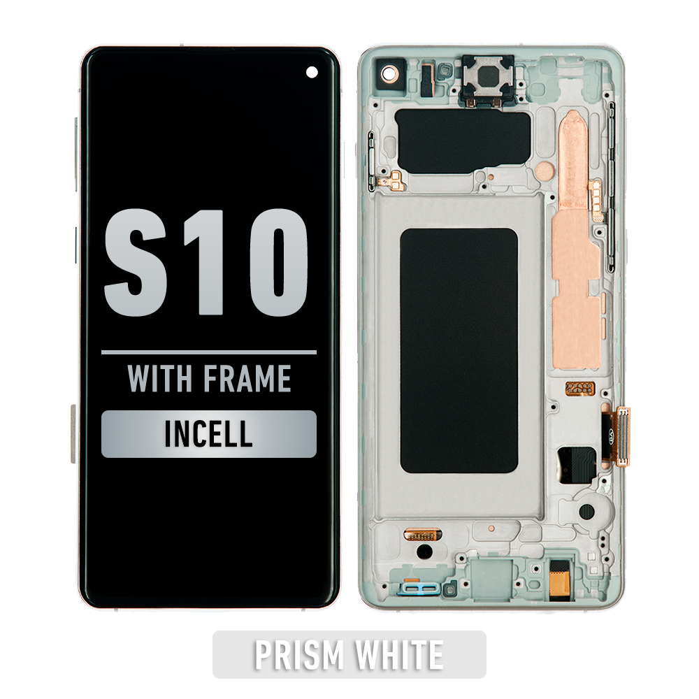 Samsung Galaxy S10 LCD Screen Assembly Replacement With Frame (WITHOUT